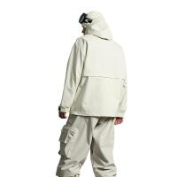 China Unisex Soft Snow Jacket and Pants One Piece Ski Suit 2024 Waterproof Breathable Outdoor Winter Wear for sale