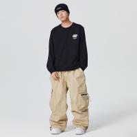 China Seamless Fusing Khaki Snowboard Pants 3L Waterproof Unisex Ski Wear Custom Logo OEM for sale