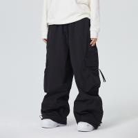China Seamless Fusing Khaki Snowboard Pants 3L Waterproof Unisex Ski Wear Custom Logo OEM for sale