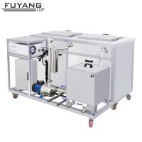 China 108Liter 1500w Dual Slot Stainless Steel Ultrasonic Cleaner Machine Dring Tank for sale