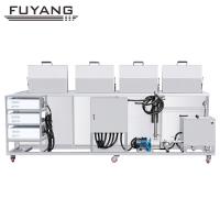China 108L 40KHz Four Tank Automotive Ultrasonic Cleaner For Car Engine Parts for sale