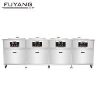 China Car Engine Auto Parts Ultrasonic Cleaner 40KHz 96L Four Tank for sale