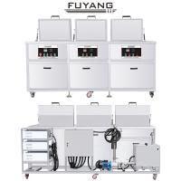 China Large Industrial Ultrasonic Cleaning Bath SUS304 192L 700*550*500mm for sale