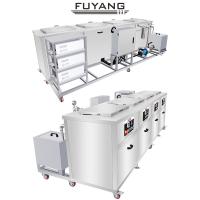 China 61L  FUYANG  40KHz  Four Tank Automotive Ultrasonic Cleaner For Car Engine Parts for sale