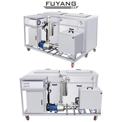 China Gears / Wheels Injector Stencil Ultrasonic Metal Cleaner 264 Liter 2400w SUS304 for sale