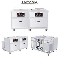 China Twin tank 40khz Engine Ultrasonic Cleaner For Machine Parts for sale