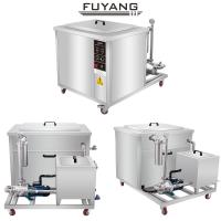 China Customized Industrial Ultrasonic Cleaner 40KHz 88L SUS304 Tank With Filter System for sale