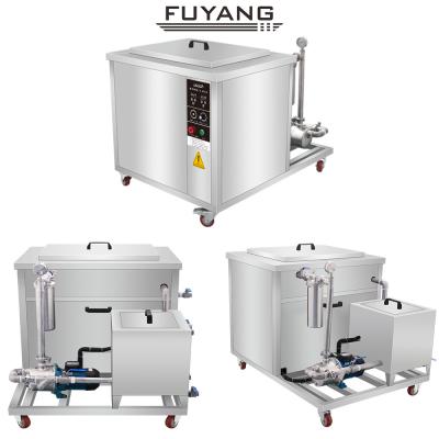 China Customized Industrial Ultrasonic Cleaner 40KHz 88L SUS304 Tank With Filter System for sale