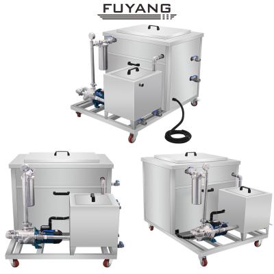 China Customized Industrial Ultrasonic Cleaner With Filter System 40KHz 88L for sale