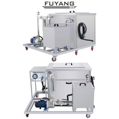 China Quick Clean Ultrasonic Engine Cleaner 560L 40KHz 40KW SUS304 Tank for sale