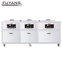 China Immersion Cleaning Type 61L Industrial Multi Tank Ultrasonic Cleaner with Rinsing Filtering and Drying at 40KHz Frequency for sale