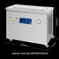 China Home Auto Parts Ultrasonic Cleaner featuring Internal Tank Size 800*600*550mm for sale
