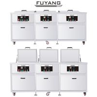 China Immersion Cleaning Type 61L Industrial Multi Tank Ultrasonic Cleaner with Rinsing Filtering and Drying at 40KHz Frequency for sale