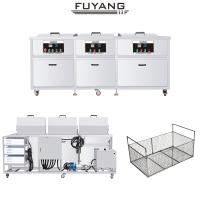 China SUS304 Multi Tank Ultrasonic Cleaner Machine 88L With Rinsing / Filter / Dryer for sale