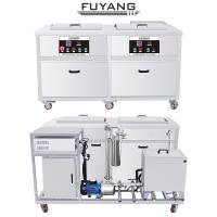 China 1800W 135Liter Stainless Steel SUS304 Engine Ultrasonic Cleaner Industrial Ultrasonic Cleaning Machine for sale
