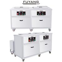 China 1800W 135Liter Stainless Steel SUS304 Engine Ultrasonic Cleaner Industrial Ultrasonic Cleaning Machine for sale