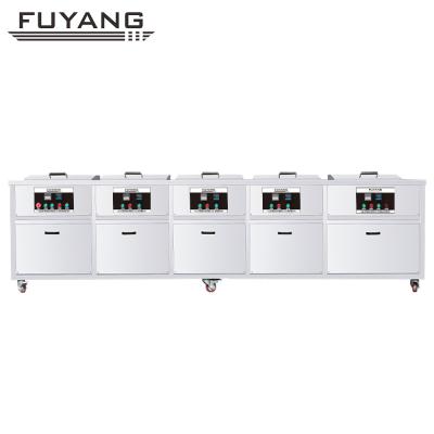 China Five Tanks EMF Auto Parts Ultrasonic Cleaner FUYANG 40KHz for sale