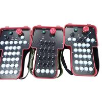 China Waterproof Push Button Remote Control Gantry Industrial Wireless Radio Remote Controls for sale