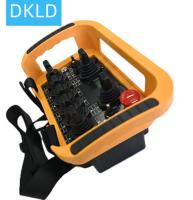 China Eight single-axis proportional rods Wireless Remote Control for concrete pump truck for sale