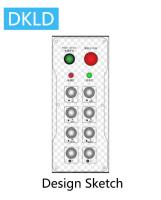 China Eight-way single speed switch industrial remote control for sale