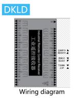 China Six-way single speed switch industrial remote control for sale