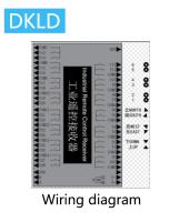 China Twelve-way single speed switch industrial remote control for sale