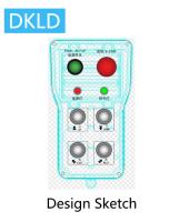 China Four-way dual speed switch industrial remote control for sale