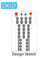 China 28- way switch industrial wireless remote control for sale