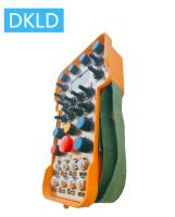 China 46 point switch value+4 analog variable speed control industrial wireless remote control for sale