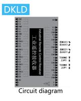 China Four-way dual speed switch industrial remote control for sale