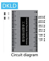 China Eight-way dual speed switch industrial remote control for sale