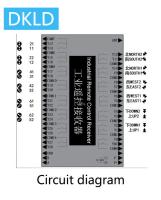 China Twelve-way dual speed switch industrial remote control for sale