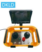 China 7-Inch Video Display Of Dual Rocker Crane Wireless Remote Control for sale