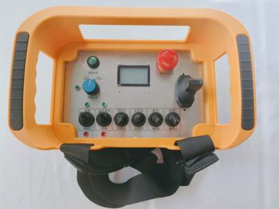China Wireless Remote Control For Strap Type Single Joystick Rail Car for sale