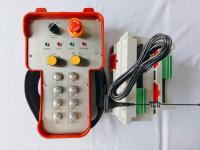 China Dual Feedback Mode Handheld Industrial Wireless Remote Control for sale