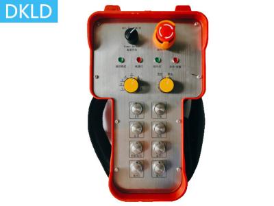 China Dual Feedback Mode Handheld Industrial Wireless Remote Control for sale