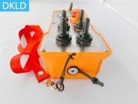 China Ultra Low Temperature -40 ℃, 2 Engines, 1 Receiver, 300 Meters, 4 Lever, 8 Switches, Fully Interlocked Industrial Remote for sale