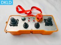 China Thumb Shaped Joystick Handheld Track Cleaning Vehicle Wireless Remote Control for sale