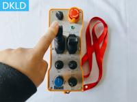 China 250 Meter High-Altitude Operation Equipment Handheld Dual Joystick Industrial Wireless Remote Control for sale