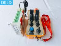 China 250 Meter High-Altitude Operation Equipment Handheld Dual Joystick Industrial Wireless Remote Control for sale