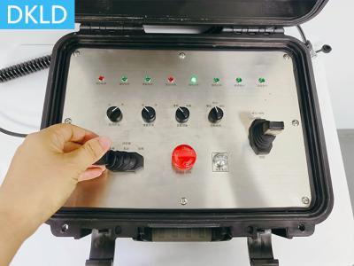 China Box Mounted Flip Over Single Axis Proportional Pole Industrial Wireless Remote Control for sale