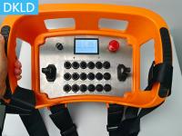 China Two Single Axis Proportional Pole Industrial Wireless Remote Controllers For Agricultural Machinery for sale