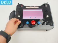 China Equipped With A 7-Inch Android Industrial Tablet Style Strap Style Joystick Style Industrial Wireless Remote Control for sale