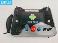 China Equipped With A 7-Inch Android Industrial Tablet Style Strap Style Joystick Style Industrial Wireless Remote Control for sale