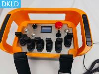 China Strap type 6 single axis proportional pole industrial wireless remote control for sale