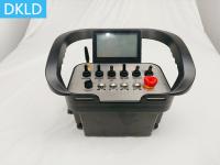 China Dual Sided Buckle Battery Bidirectional Feedback Mode Industrial Wireless Remote Control for sale