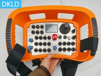 China 5-Speed Joystick Multifunctional Bidirectional Feedback Mode Industrial Wireless Remote Control for sale