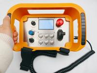 China Wired And Wireless Integrated Track Inspection Car Remote Control for sale