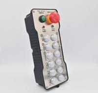 China 12 Buttons 380V 250m Wireless Crane Radio Remote Control Stainless Steel for sale