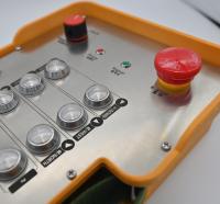 China Stainless Steel 20 Buttons Single Speed Industrial Remote Control for sale